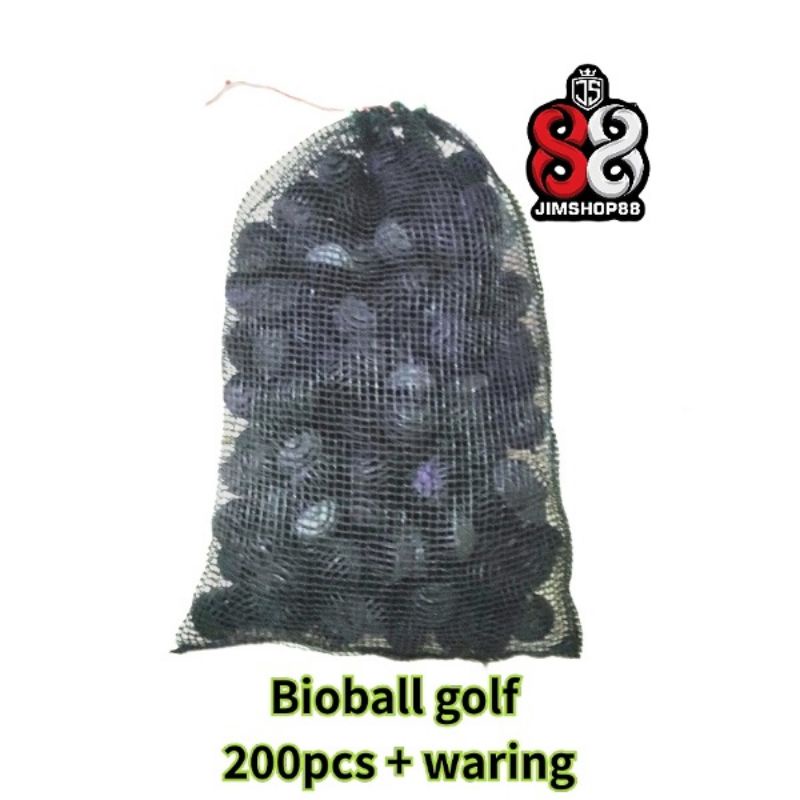 Jual media filter bioball golf isi 200 pcs plus jaring size s 35cm x ...