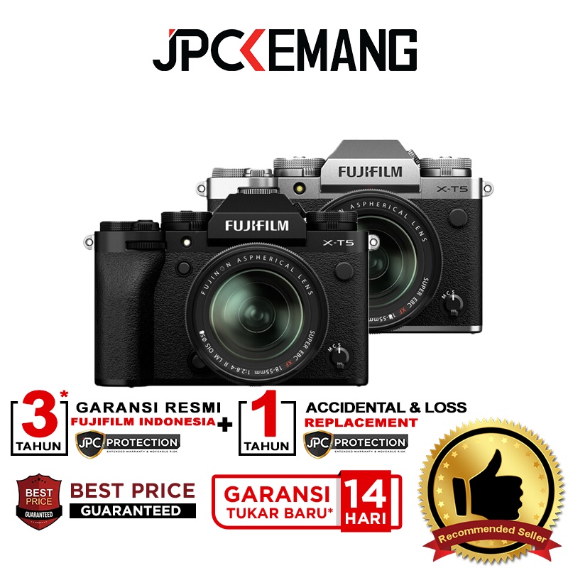 Jual Fujifilm XT5 kit 18-55mm Fuji X-T5 XT 5 kit 18-55 Garansi Resmi ...