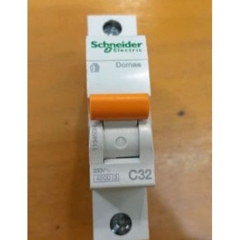 Jual MCB SCHNEIDER TIPE DOMAE 1 phase 32 Ampere Dijamin Original Kualitas SNI | Shopee Indonesia