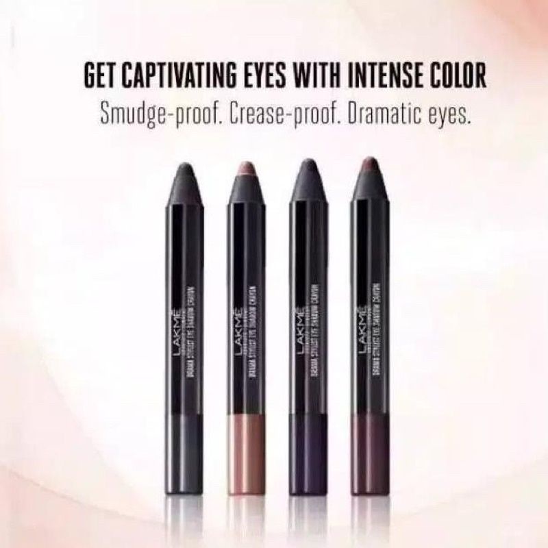 Jual Absolute Drama Stylist Eye Shadow Crayon Lakme | Shopee Indonesia
