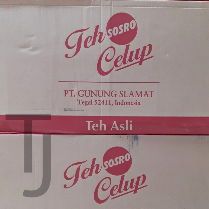 Jual Teh Sosro Celup TB30 - DUS | Shopee Indonesia