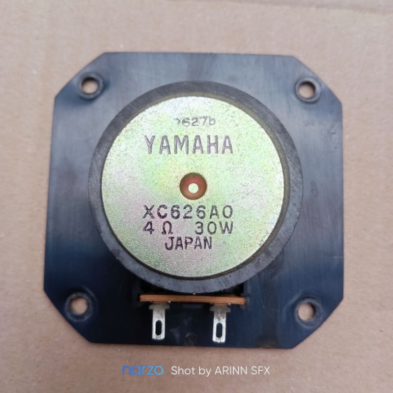Jual Speaker middle tweeter YAMAHA 3 inch original Japan bekas (1 biji ...
