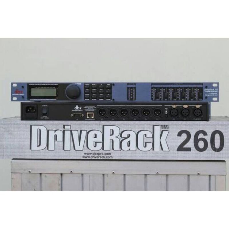 Jual DBX DriveRack 260 Speaker Management Original | Shopee Indonesia