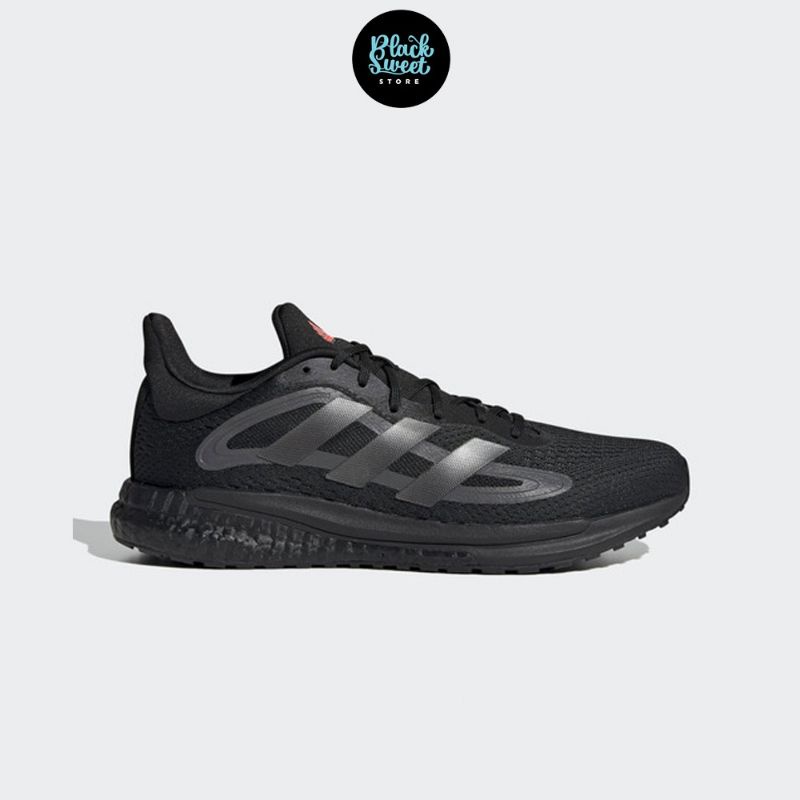 Jual SEPATU LARI ADIDAS SOLAR GLIDE 4 FULL BLACK | Shopee Indonesia