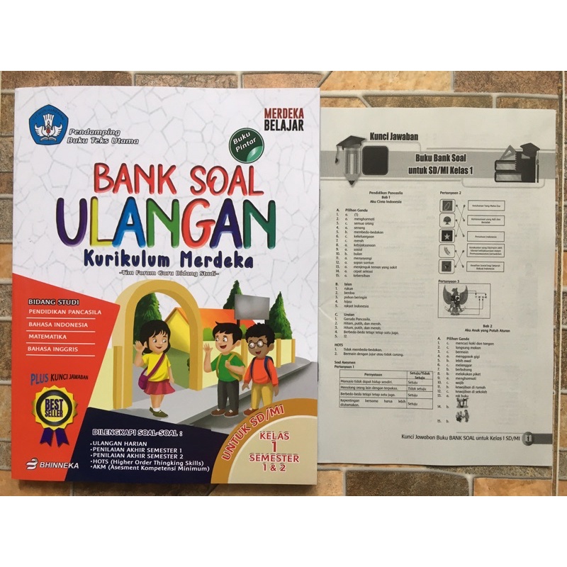 Jual Bank Soal Ulangan Kurikulum Merdeka Untuk Sd Kelas 1 , 2 , 3 , 4 , 5 , 6 Semester 1 & 2 ...