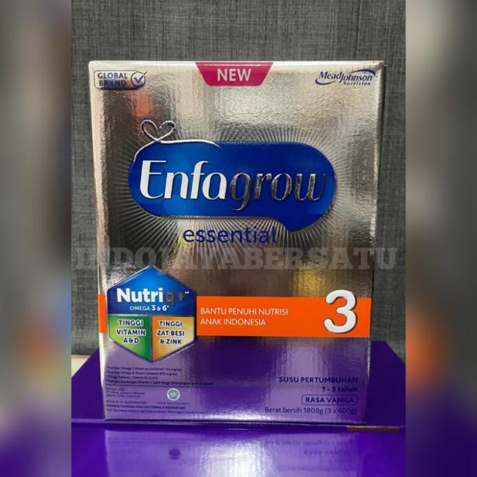 Jual Enfagrow Essential 3 1800 gr (FREE GIFT) | Shopee Indonesia