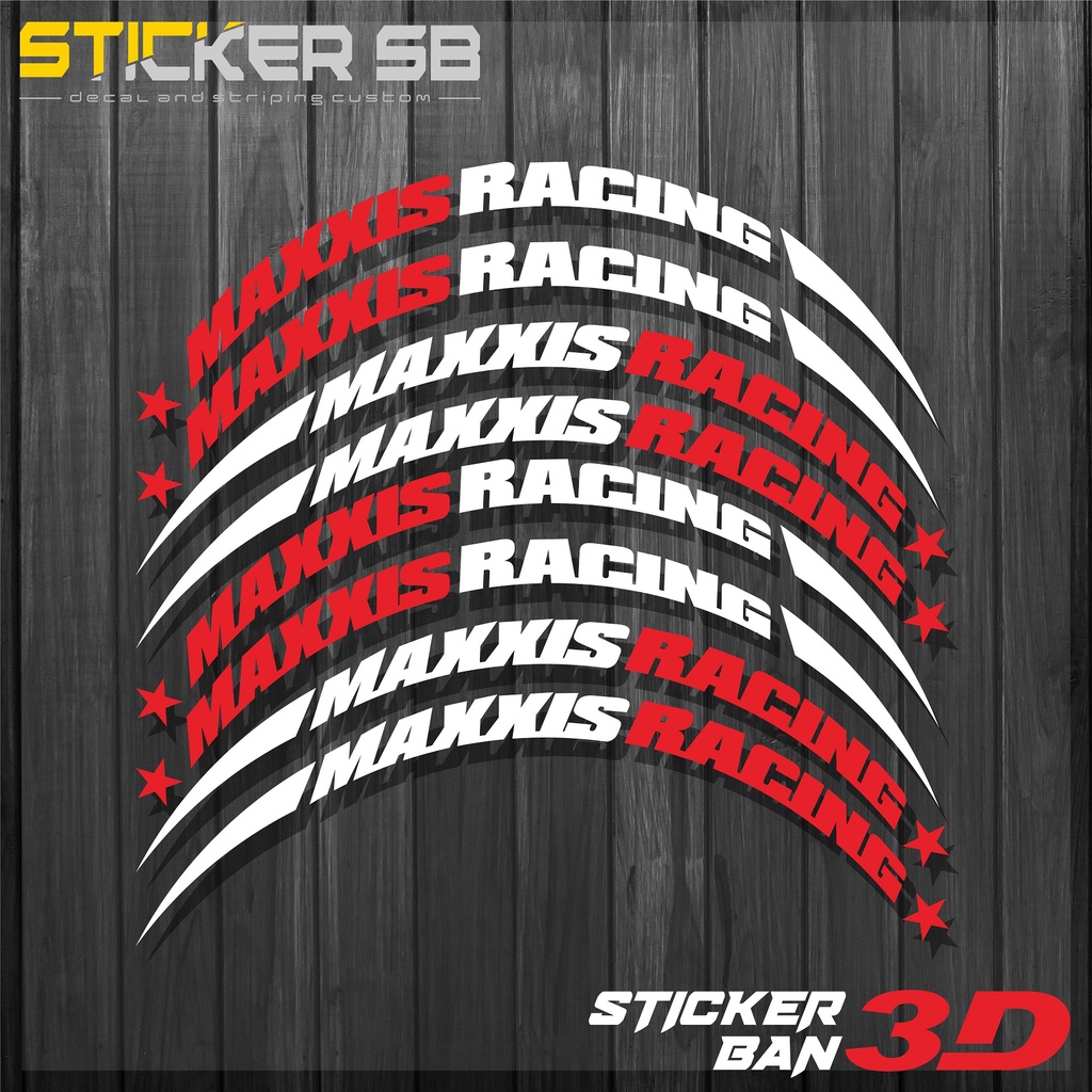 Jual Stiker Ban - Stiker Tire Bomb / Stiker Font Ban sticker ban 3D ...