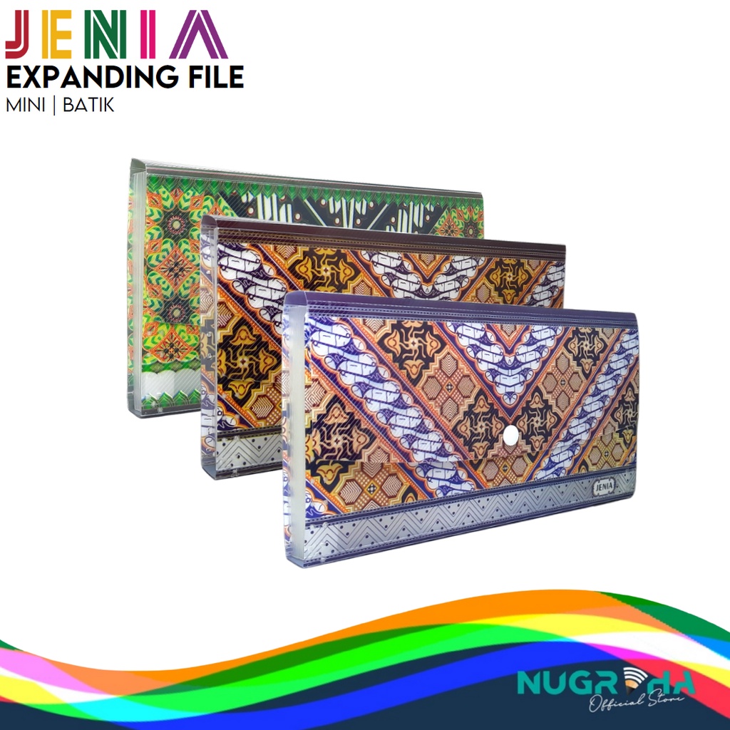 Jual Expanding File Giro A6 / Map Dompet Plastik Sekat Berkas Jenia ...