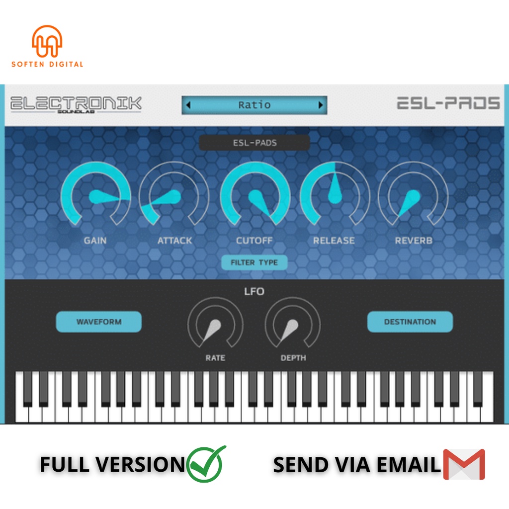 Jual Electronik Sound Labs – ESL-Pads 1 VST Plugin 25 multi-sampled ...