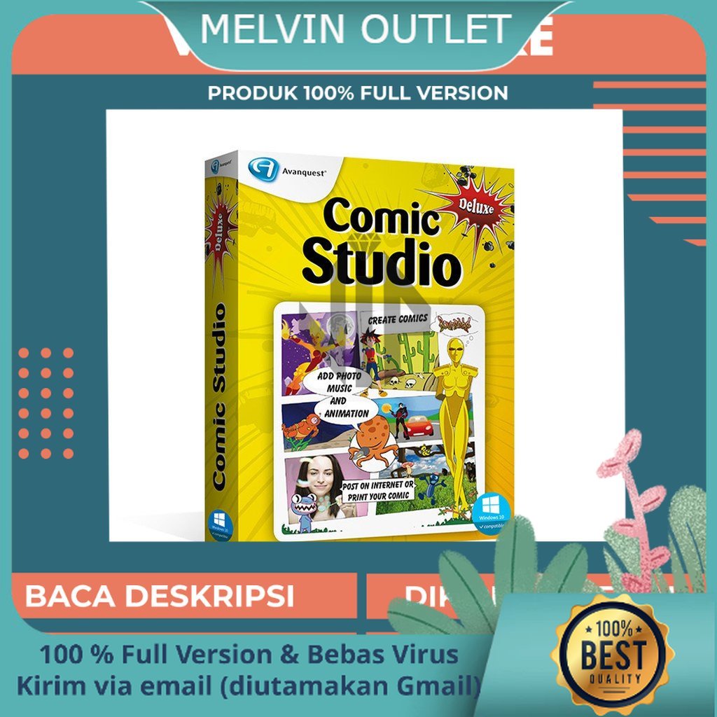 Jual Digital Comic Studio Deluxe Full Version Terbaru Lifetime | Shopee ...