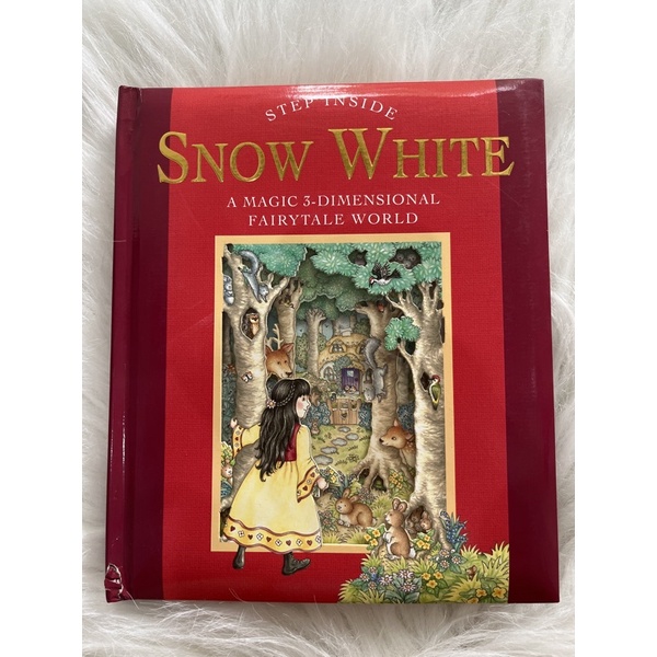 Jual Snow white fairytale 3D book bbw diskon bbw murah buku cerita snow ...
