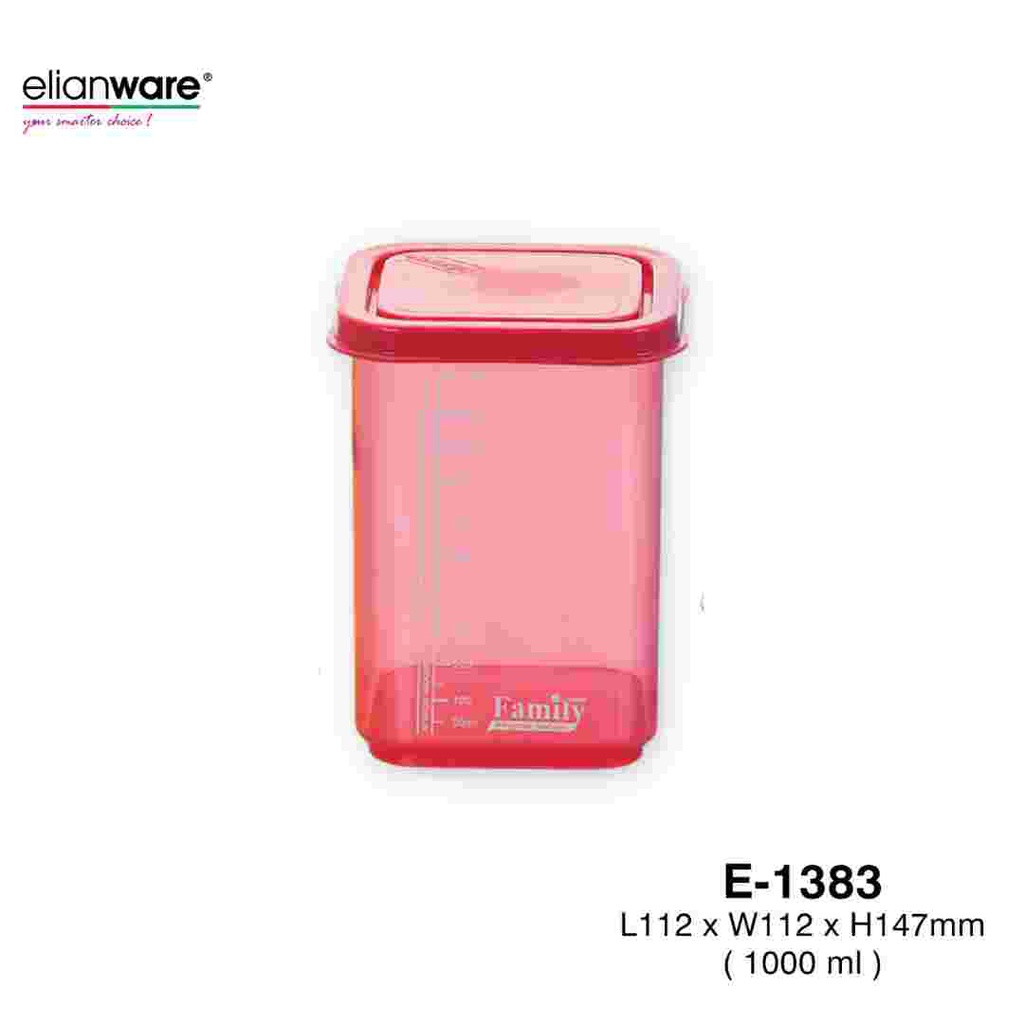 Jual Elianware Tempat Penyimpanan Makanan Stackable Plastic Food ...