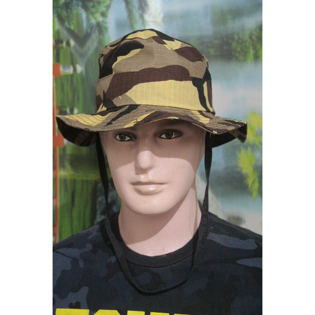 Jual TOPI RIMBA TOPI GUNUNG TOPI HUTAN BUCKET OUTDOR PENDAKI GUNUNG ...