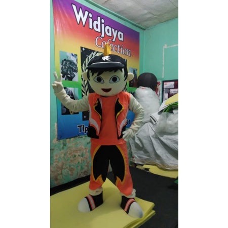Jual kostum badut karakter kostum badut BoBoiBoy maskot ...