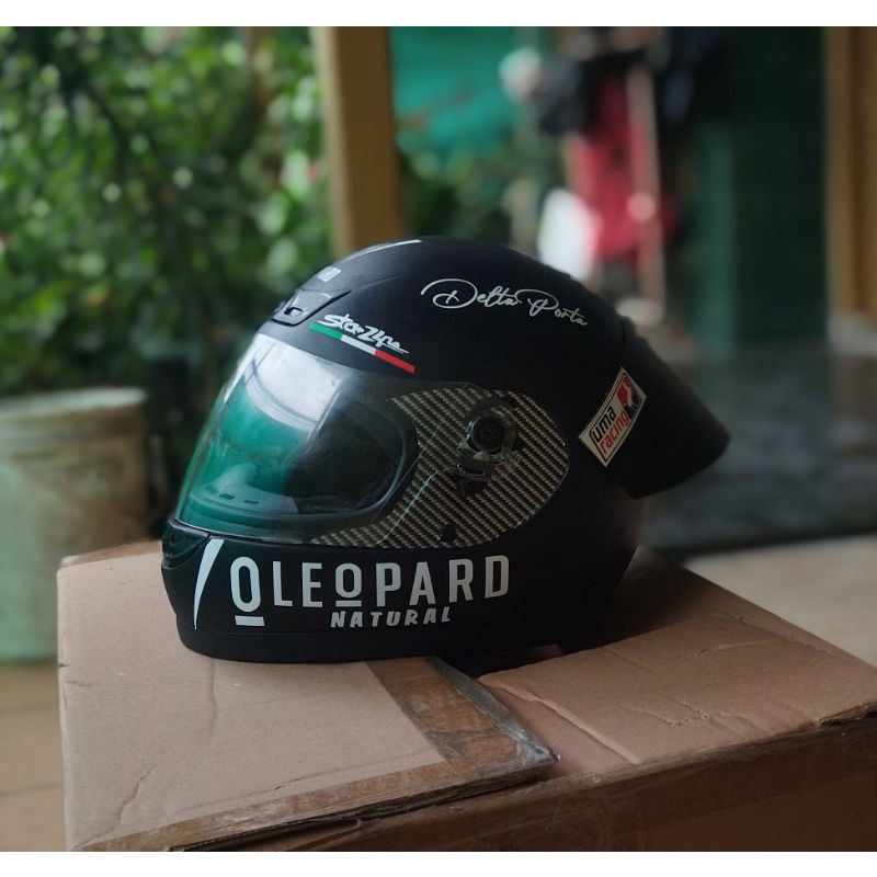Jual Helm Ninja Custom 0 Leopard Dallaporta | Shopee Indonesia