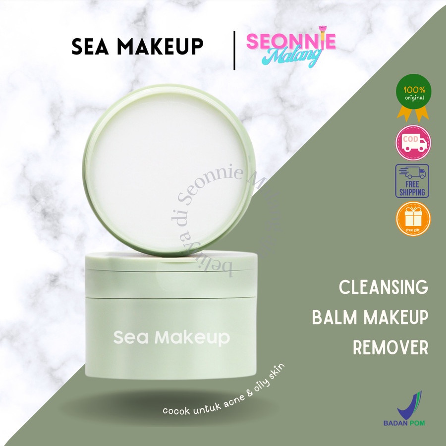 Jual SEA MAKEUP Cleansing Balm Pembersih Makeup untuk kulit berjerawat ...