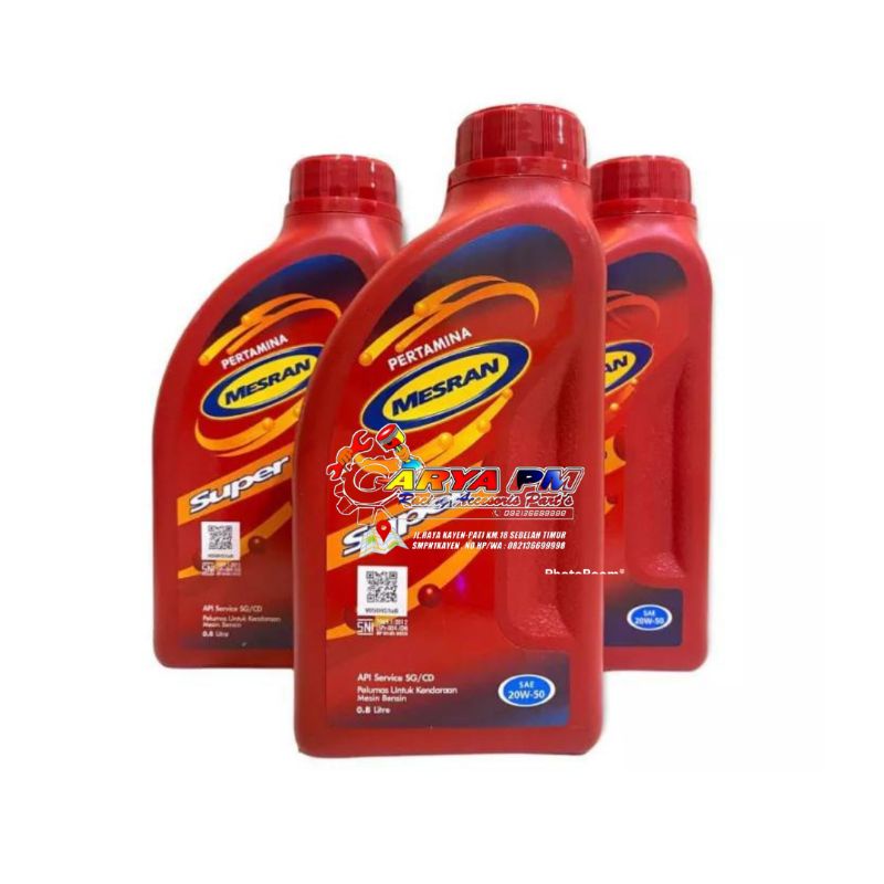 Jual OLI PERTAMINA MESRAN SUPER 0,8 l/800 ml SAE 20W-50 ORIGINAL, Oli ... Jual OLI PERTAMINA MESRAN SUPER 0,8 l/800 ml SAE 20W-50 ORIGINAL, Oli ...