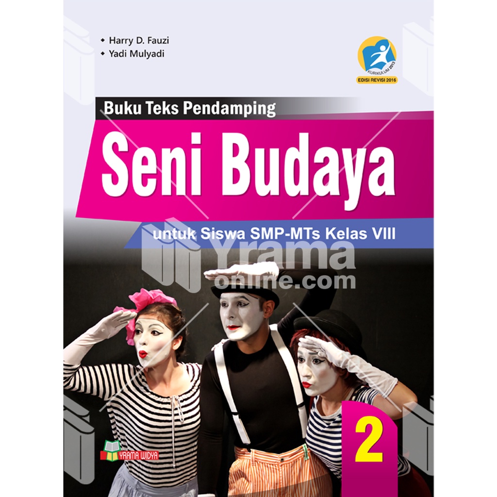 Jual BUKU TEKS PENDAMPING SENI BUDAYA SMP-MTs KELAS VIII KURIKULUM 2013 REVISI | Shopee Indonesia