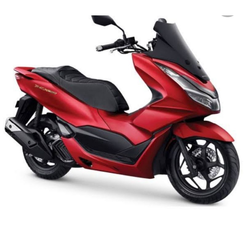 Jual cover body full set merah doff PCX 160 ORI original ahm | Shopee ...