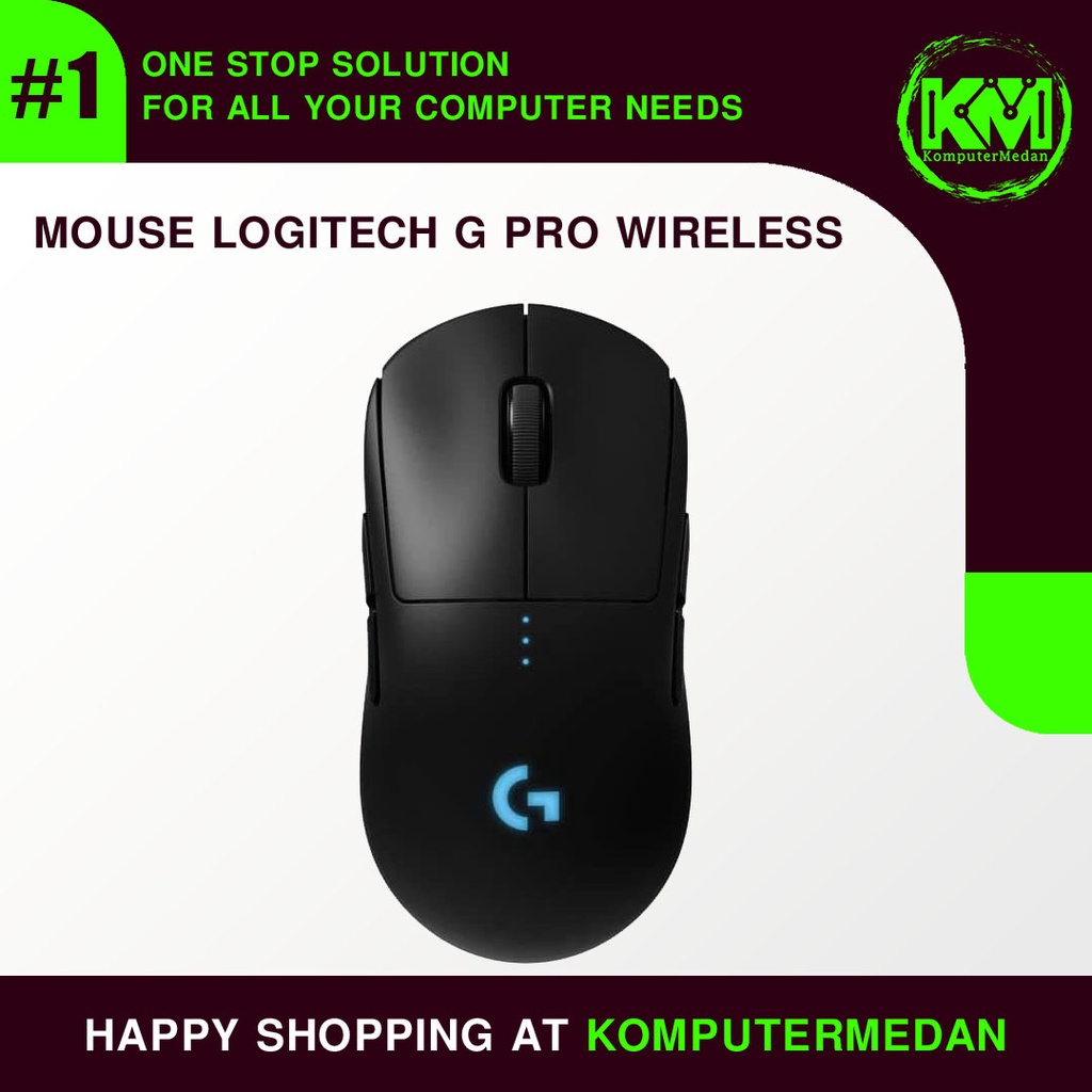 Jual Logitech G PRO Wireless (GPW) Mouse Gaming HERO 25K DPI | Shopee ...