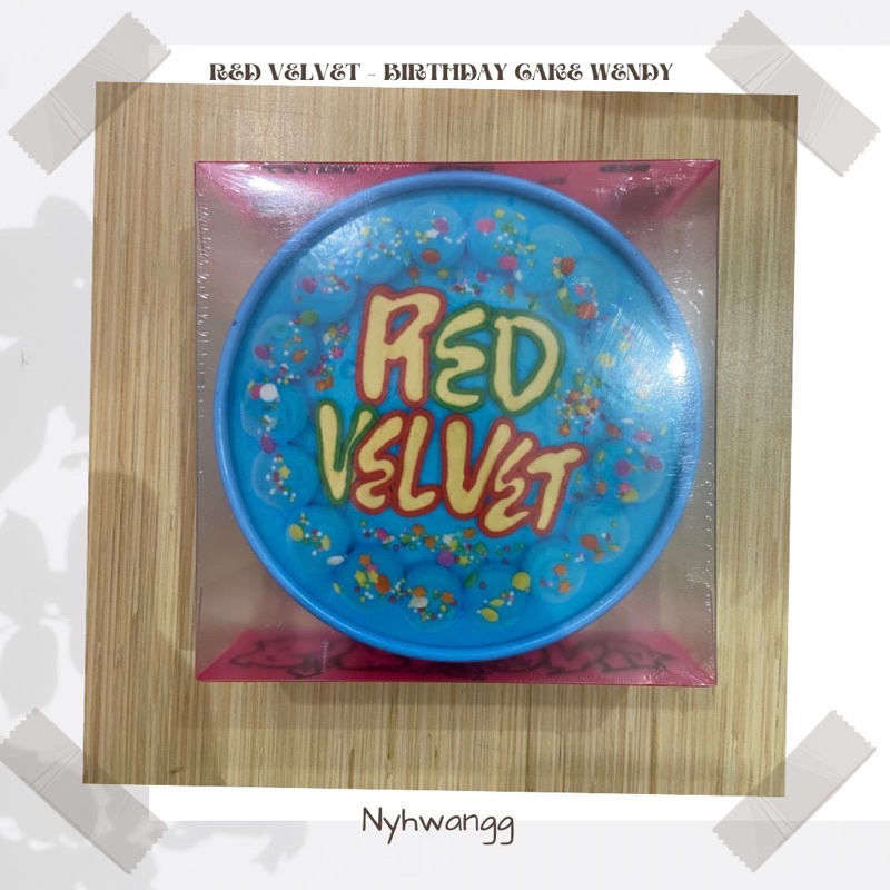 Jual RED VELVET - BIRTHDAY CAKE VER WENDY [ready stock] | Shopee Indonesia