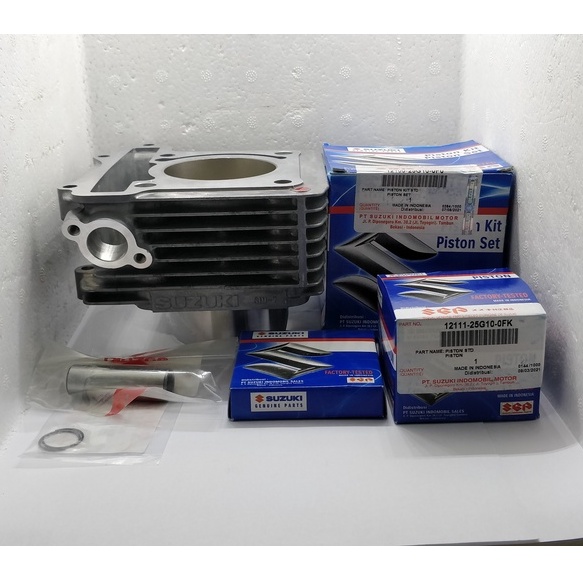 Jual Blok Seher Set Suzuki Satria Fu 150 Raider 150 Original SGP Lengkap Piston Set | Shopee ...