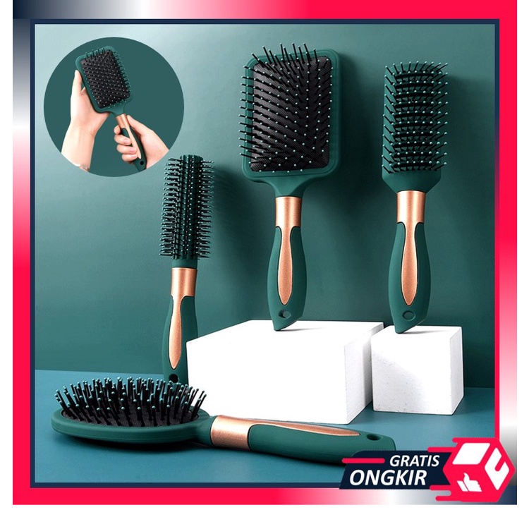 Jual Gratis Ongkir - S5648 Sisir Rambut Pijat Anti Rontok / Sisir ...