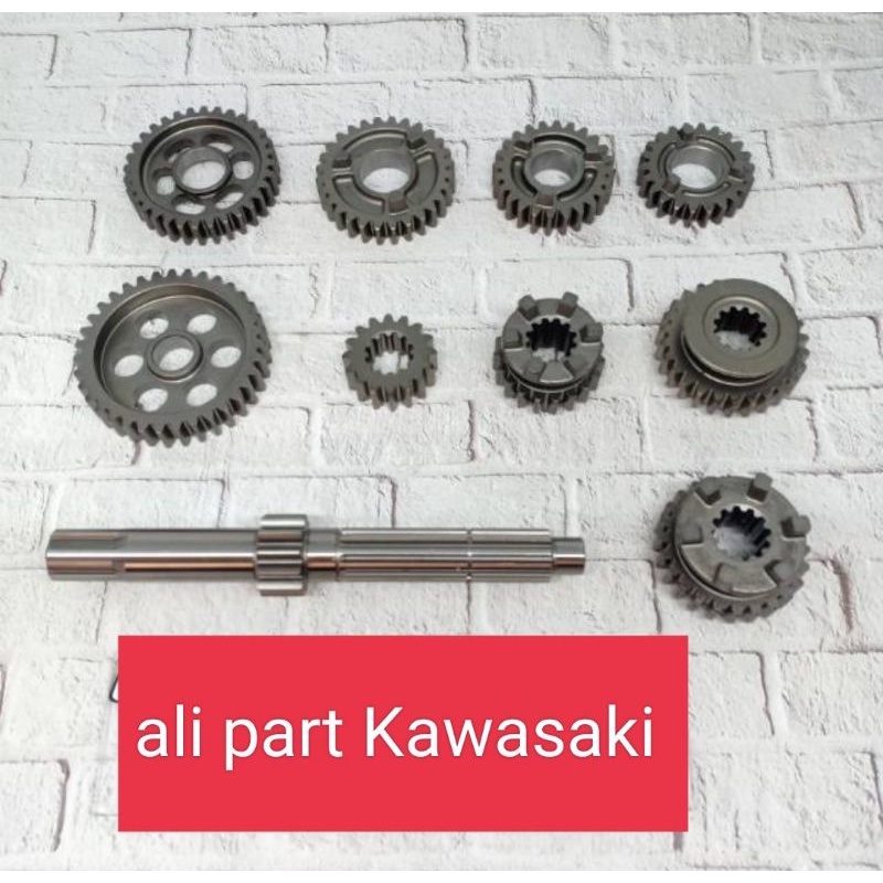 Jual GIR/GEAR RASIO KLX/DTRACKER SET GIGI/GEAR/GIR RASIO RATIO MATA 16 ...