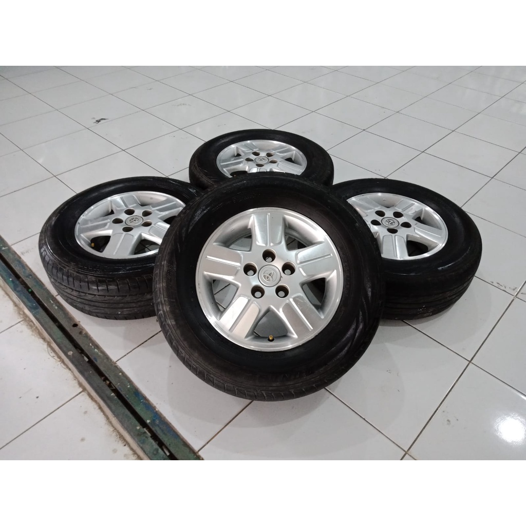 Jual Pelek Mobil Asli Copotan Inova Tipe G ring 15 + Ban | Shopee Indonesia