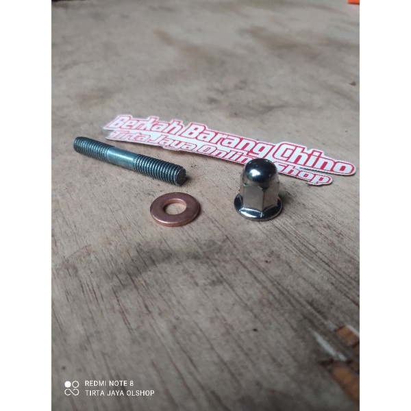 Jual baut tanam mur ring head yamaha rxking force 1 fizr | Shopee Indonesia