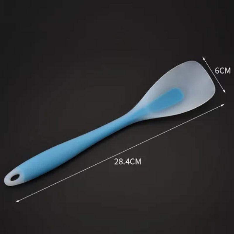 Jual Spatula Silikon SENDOK SALAD TRANSPARAN silikon tahan panas ...