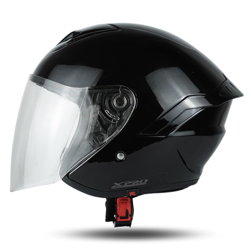 Jual R-SIX Helm Half Face Helem Motor SNI Xpro Series Solid | Shopee ...