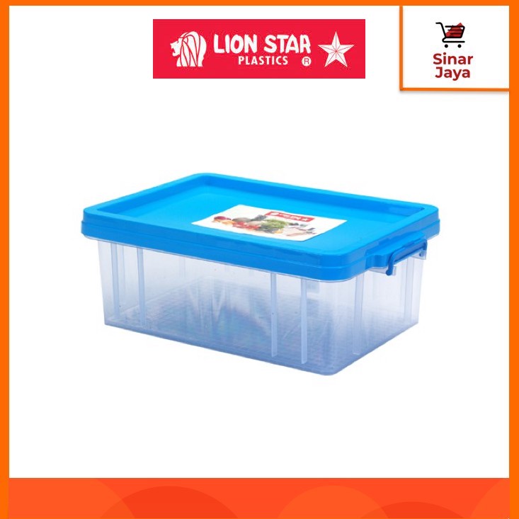 Jual LION STAR FX-5 Clear Box No. 30 w/ Handle (Kotak Penyimpanan) | Shopee Indonesia
