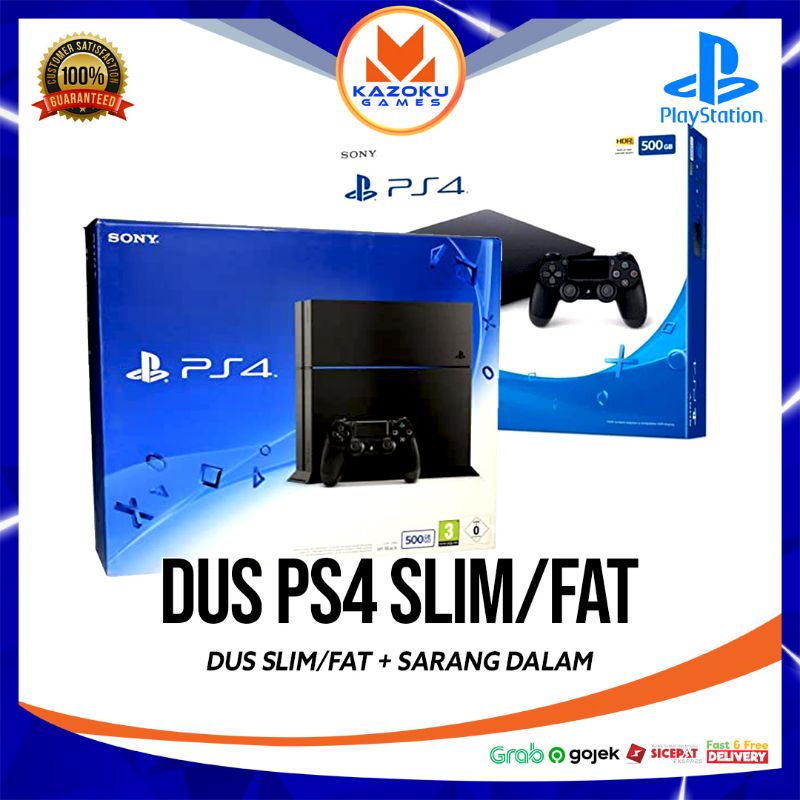 Jual DUS / BOX PS4 FAT / SLIM + SARANG | Shopee Indonesia