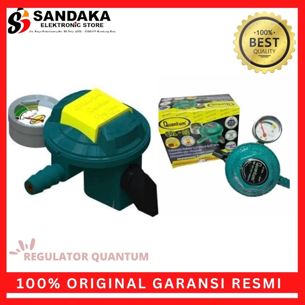 Jual QUANTUM Regulator Gas LPG QRL-04 GB Regulator Tekanan Rendah ...