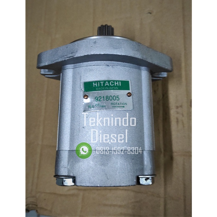 Jual Gear Pump Charge Pump Hitachi Zx200 ( 9218005 ) | Shopee Indonesia