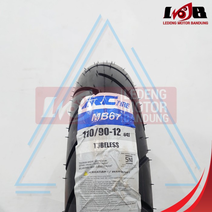 Jual IRC MB86 67 90/100/110 Ring 12 Ban Luar Motor Scooter Matic Tubeless | Shopee Indonesia