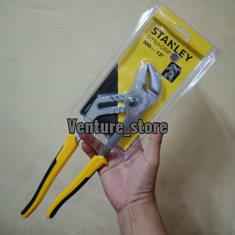 Jual Stanley STHT84021-8 12" Dynagrip Groove Joint Plier / Tang Burung ...