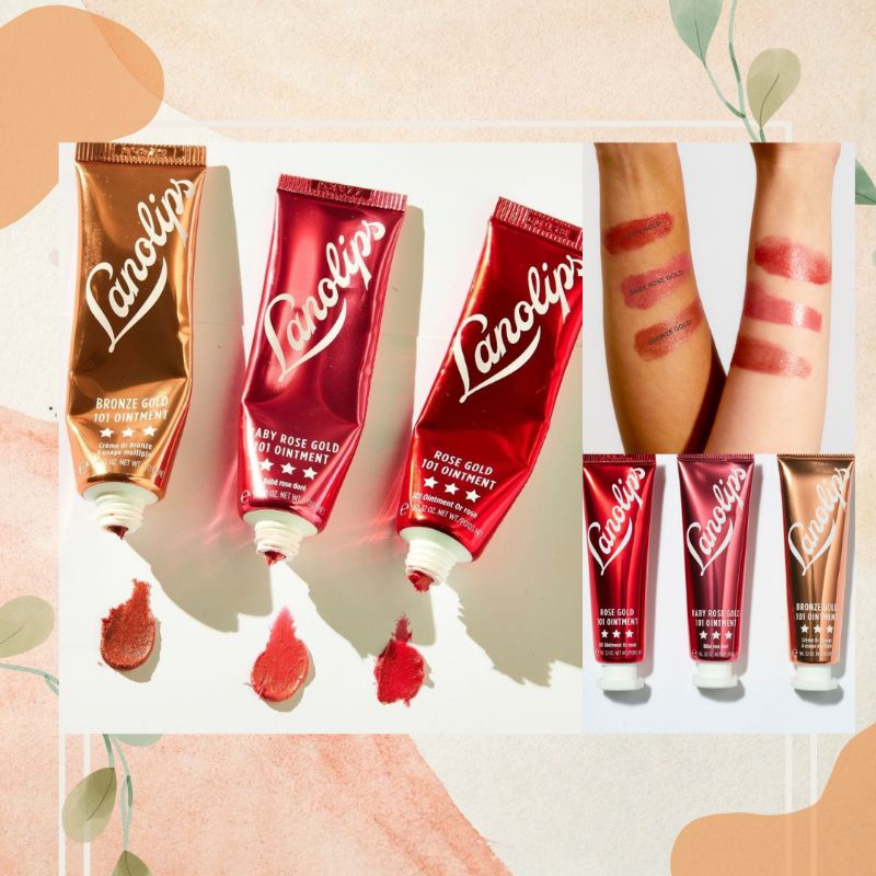 Jual Lanolips 101 Trio Collection Lip and Check Tint 9gr - Rosegold ...