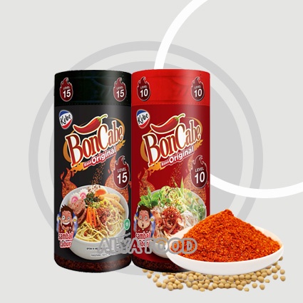Jual BonCabe 50 gr Level 10 Level 15 Bubuk Cabe | Shopee Indonesia