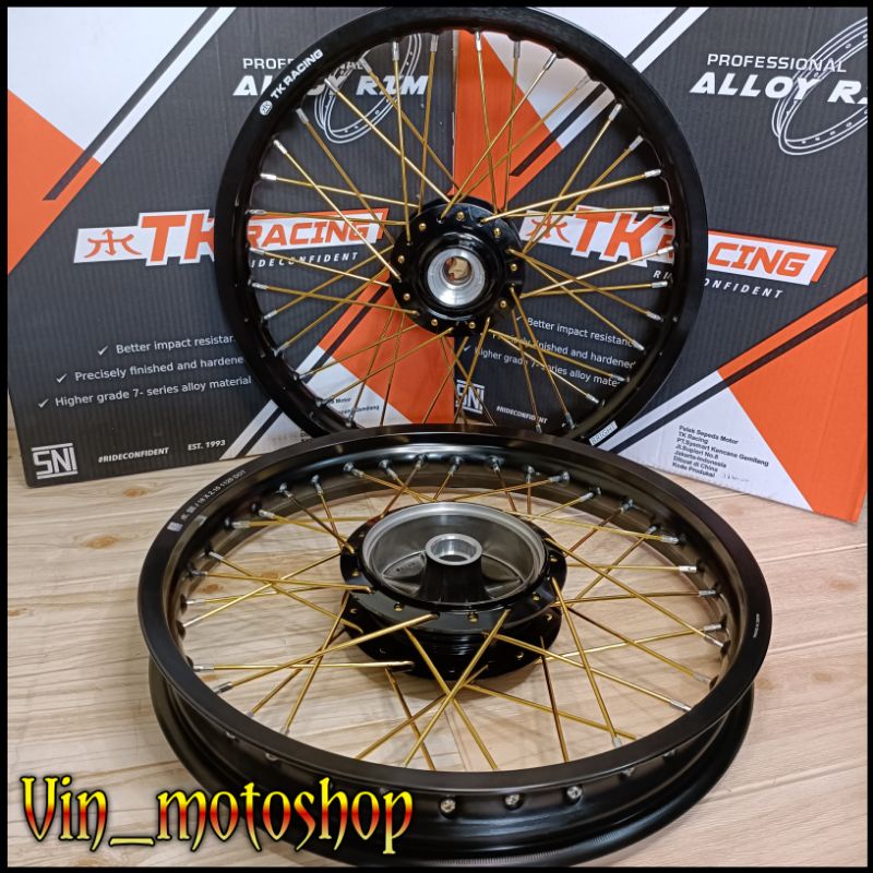 Jual paket velg TK racing RX king ring 17 dan 18 lebar 160 185 dan 185 ...