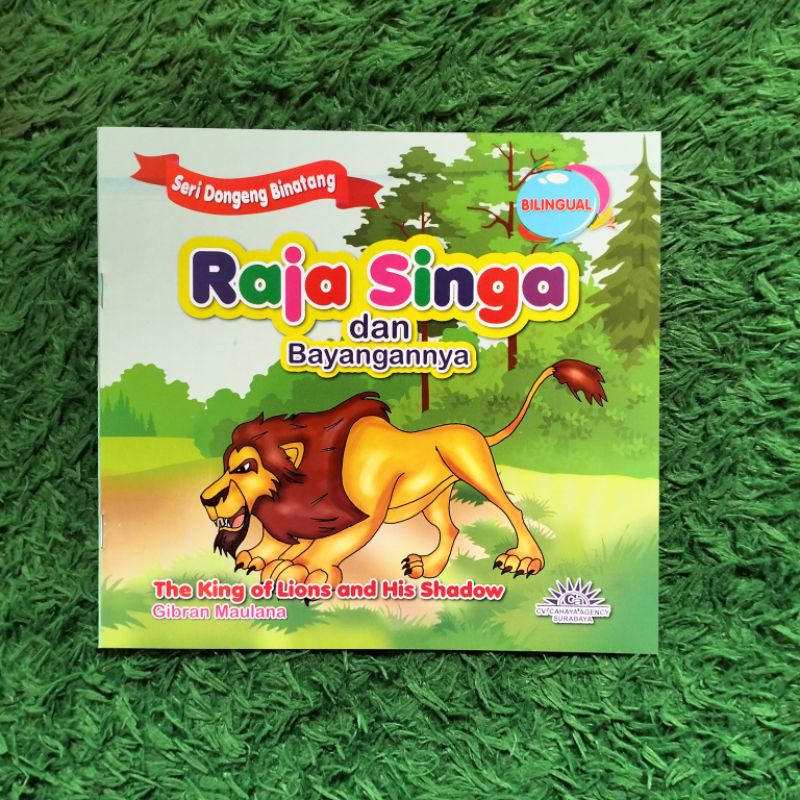 Jual ORIGINAL BUKU CERITA ANAK SERI DONGENG BINATANG RAJA SINGA DAN ...