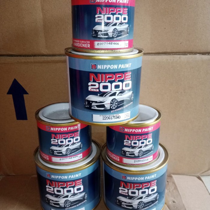 Jual Epoxy Nippe 2000 Epoxy Primer Surfacer Abu2 + Hardener 240gr ...