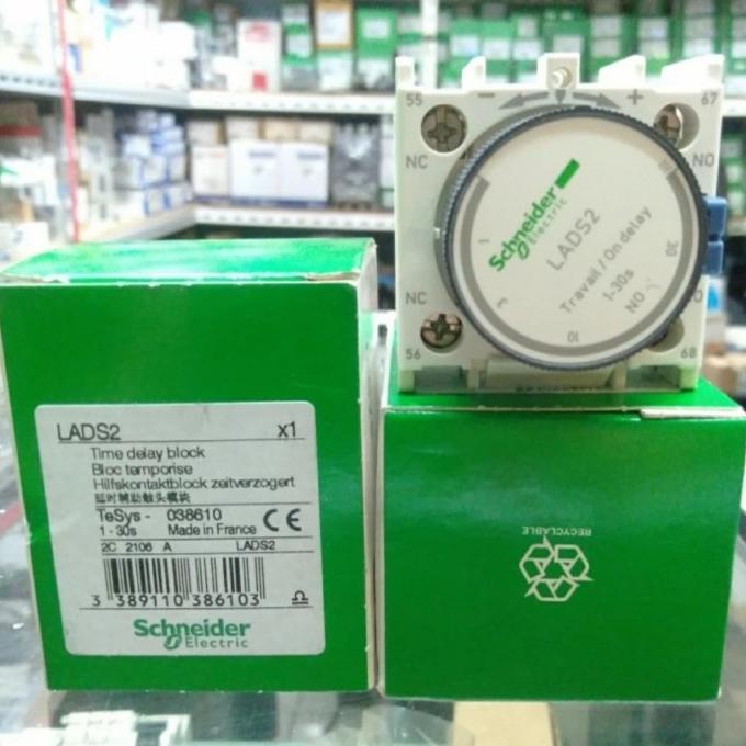Jual TIMER ON DELAY LADS2 SCHNEIDER Non COD | Shopee Indonesia