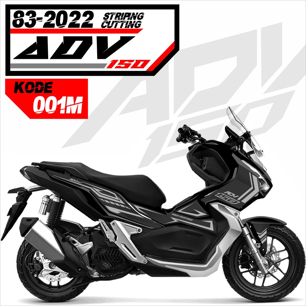 Jual STICKER STRIPING LIS CUTTING ALL HONDA ADV 150 VARIASI / DECAL LIS ...