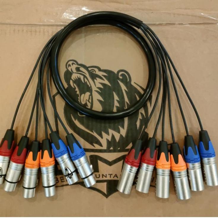 Jual Super Gaya Snake Kabel MAKITA Isi 6 CH Komplit Jack XLR Male to ...