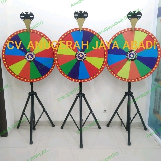 Jual Roda Undian / Roda Keberuntungan / Wheel Of Fortune / Putar ...