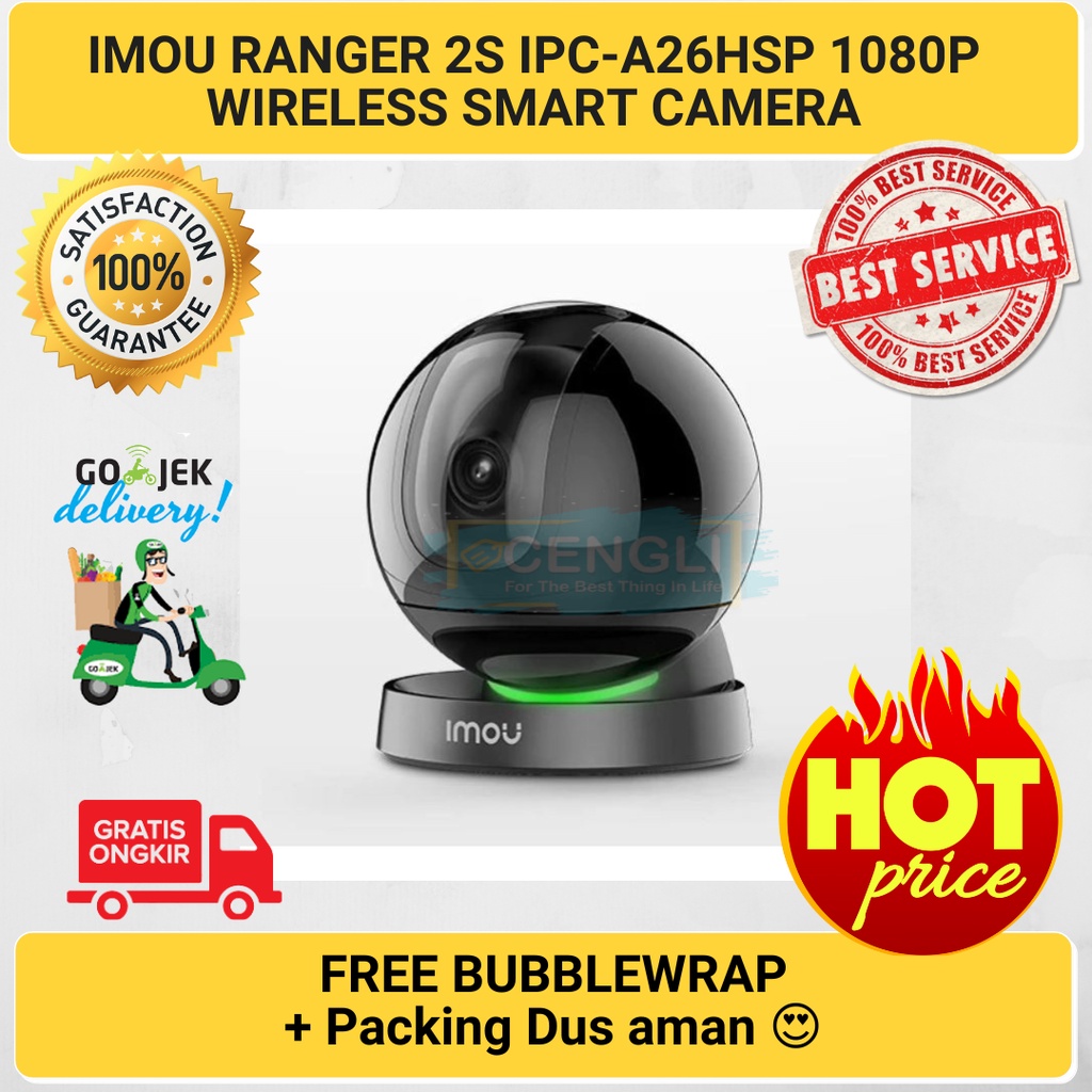 Jual IPCAM IMOU RANGER 2S IPC-A26HSP WIRELESS INDOOR SMART TRACKING ...