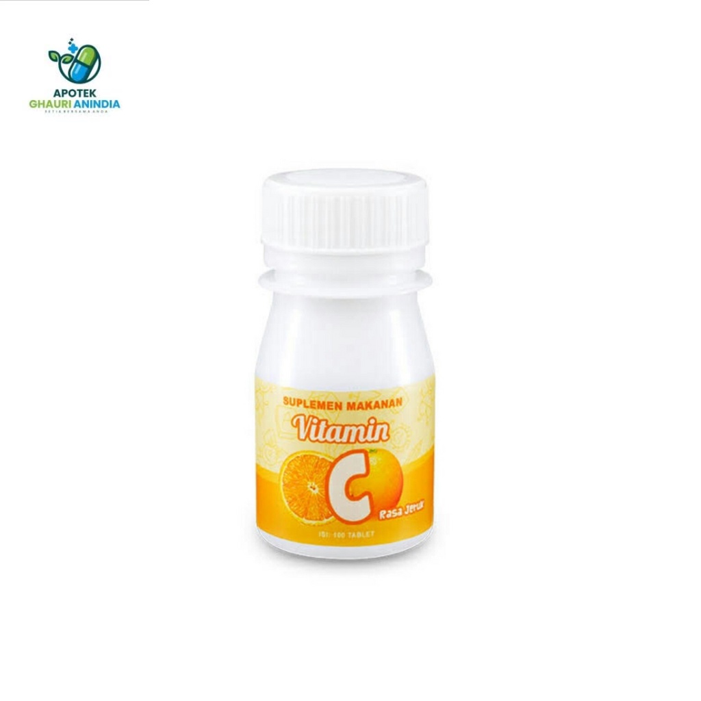 Jual Vitamin C 25mg Pim Botol per botol isi 100 tablet Multivitamin ...