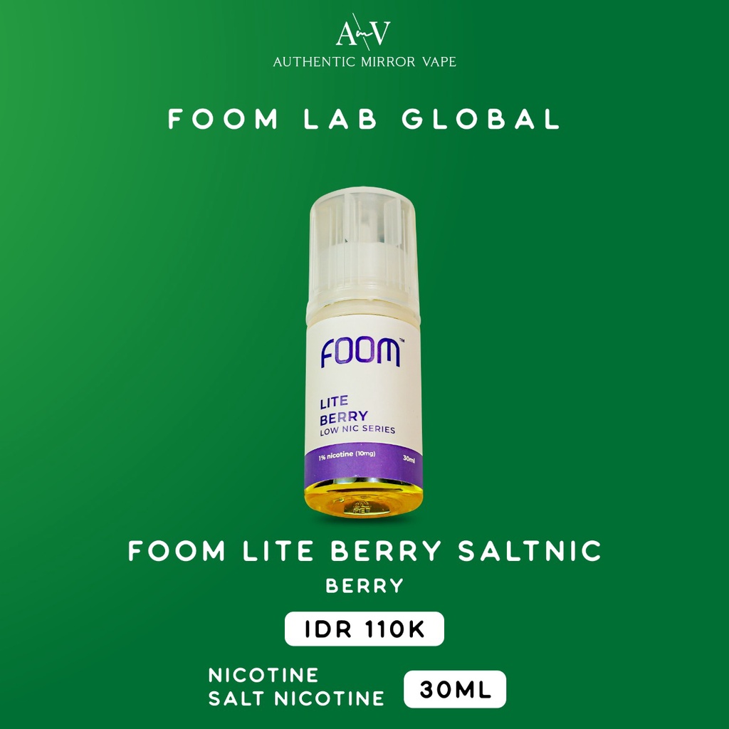 Jual Foom Lite Berry Salt Nic 30ML by Foom Lab - LS | Shopee Indonesia